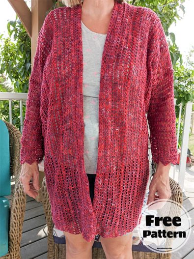 18 Easy Free Crochet Cardigan Patterns 2024