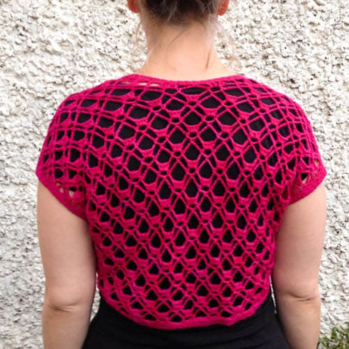 Lace Easy Crochet Bolero Pattern Free