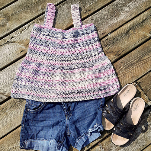 Beginner Free Crochet Tank Top Pattern