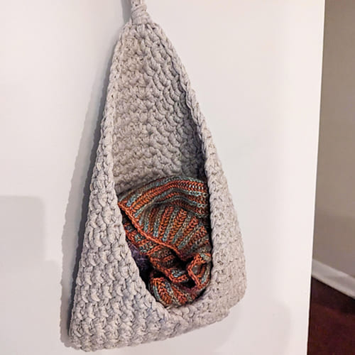 Free Hanging Crochet Basket Pattern