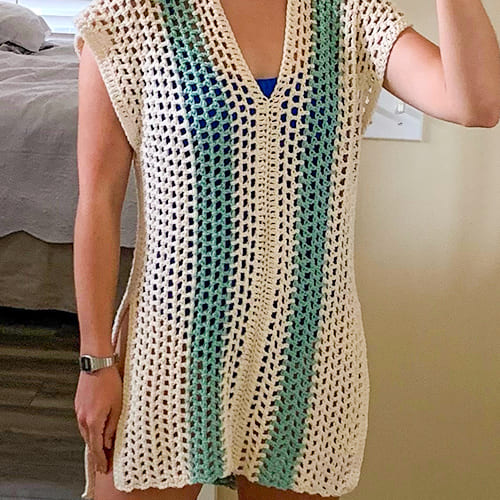 Crochet Beach Cover Up Free Pattern