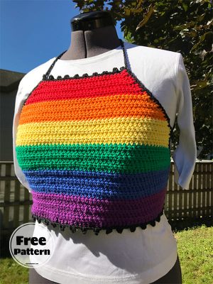 Easy Crochet Halter Top Pattern Free
