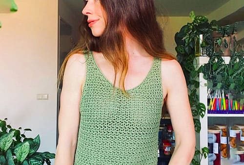 Free Boho Tank Top Crochet Pattern