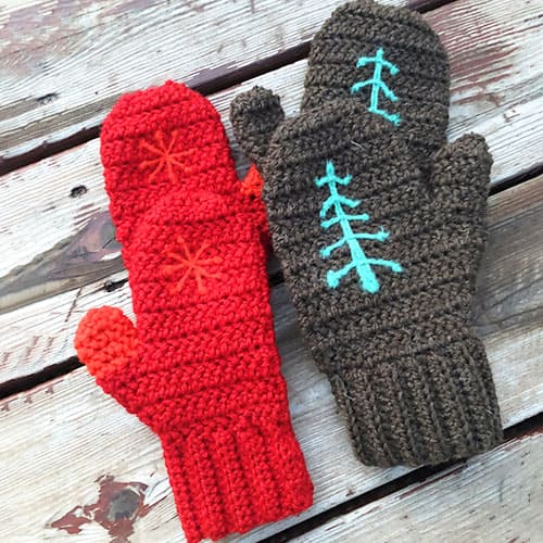 Easy Crochet Mittens Pattern Free Step by Step
