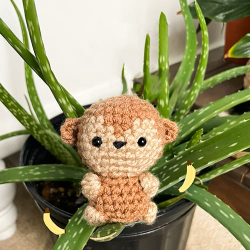 Small Crochet Monkey Pattern Free PDF