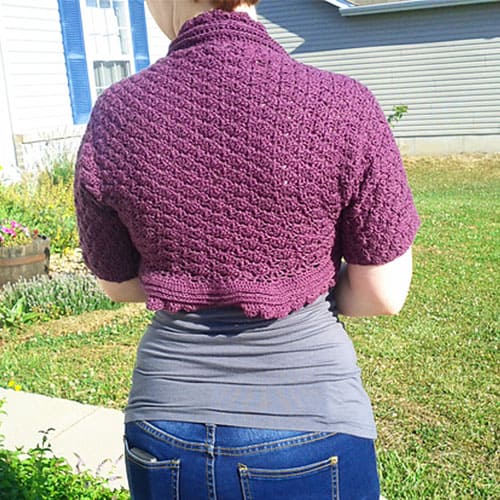 Bolero Crochet Shell Pattern Free PDF