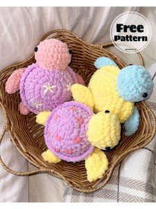 Free Baby Sea Turtle Crochet Pattern