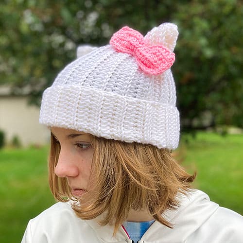Free Crochet Cat Hat Pattern