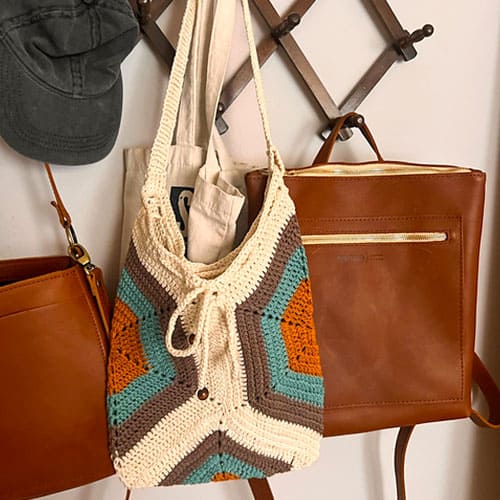 Travel Crochet Summer Bag Free Pattern
