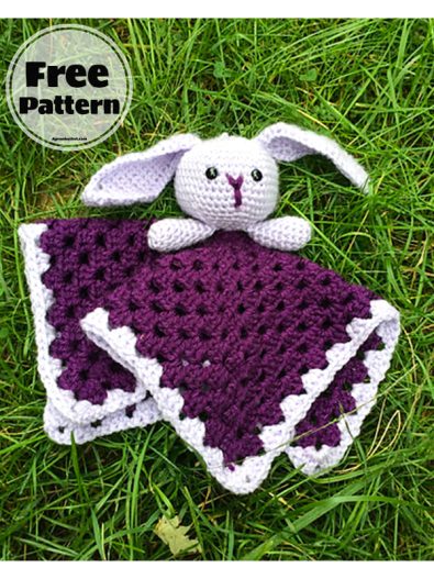 5 Free Bunny Crochet Lovey Pattern