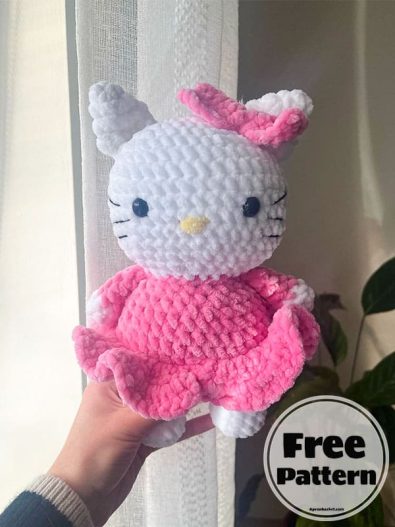 Hello Kitty Crochet Pattern Free PDF