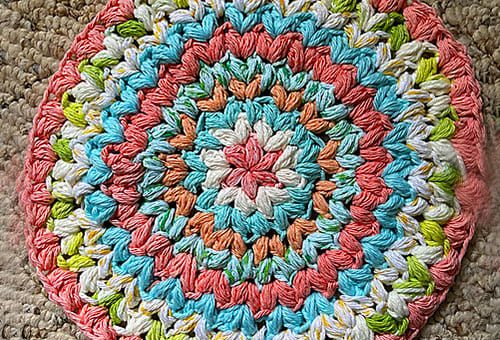 Starfish Free My Favorite Crochet Washcloth Pattern